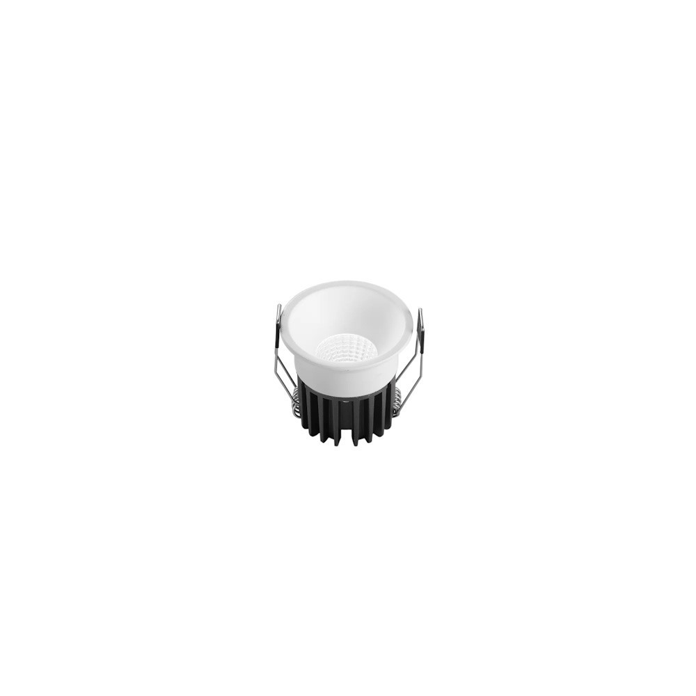 Faretto quark led incasso ip20 8w luce cct - 220v CRI90 FINITURA BIANCO ...